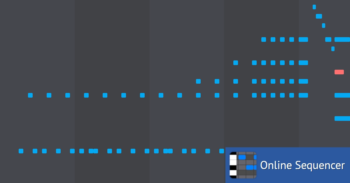 Unity (TheFatRat) Now The Real Version. - Online Sequencer