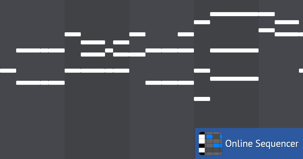 Auld Lang Syne (24 Notes) - Online Sequencer