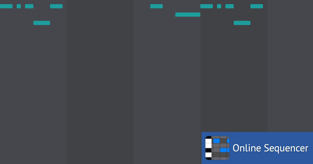 Everything Stays (Piano Cover) - Online Sequencer