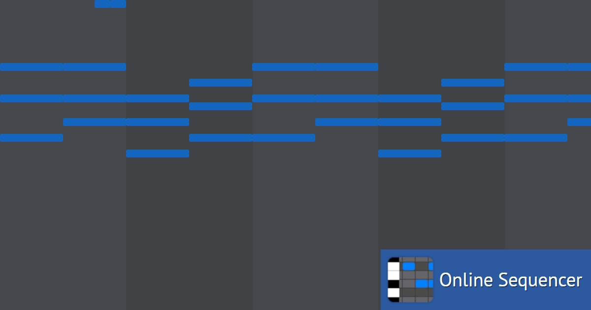 thinking song - Online Sequencer