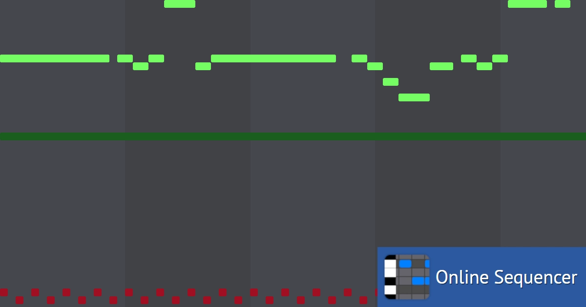 Deltarune Freedom Motif (Fixed) - Online Sequencer