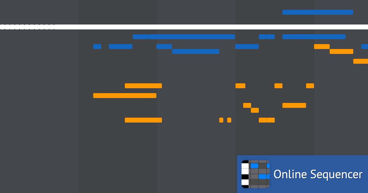 The clouds song(original song) - Online Sequencer