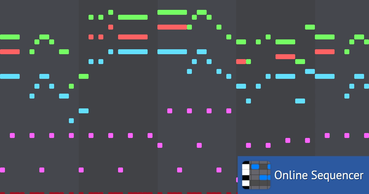 8-bit Power Lunch - Online Sequencer