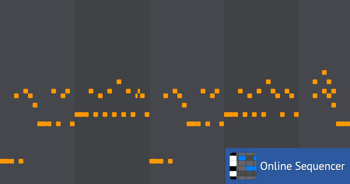 bfmv - the poison outro riff acoustic cover - Online Sequencer