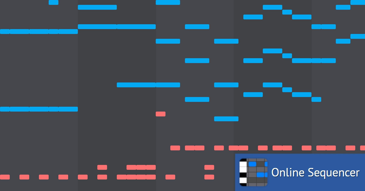 Super Mario Bros - Online Sequencer