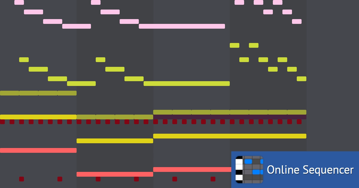 My name is dark - grimes (ending) - Online Sequencer