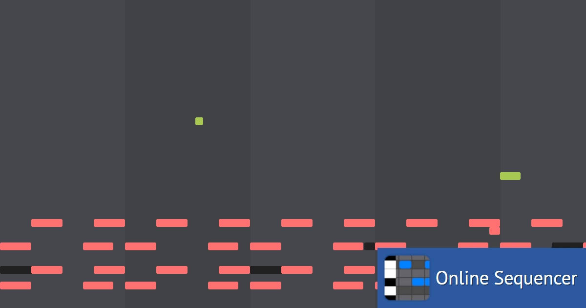 Stal (Minecraft)– Full Transcription deep fried - Online Sequencer