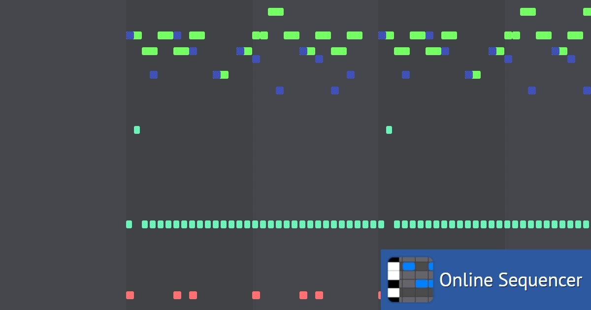 geometrical dominator memory part thing - Online Sequencer