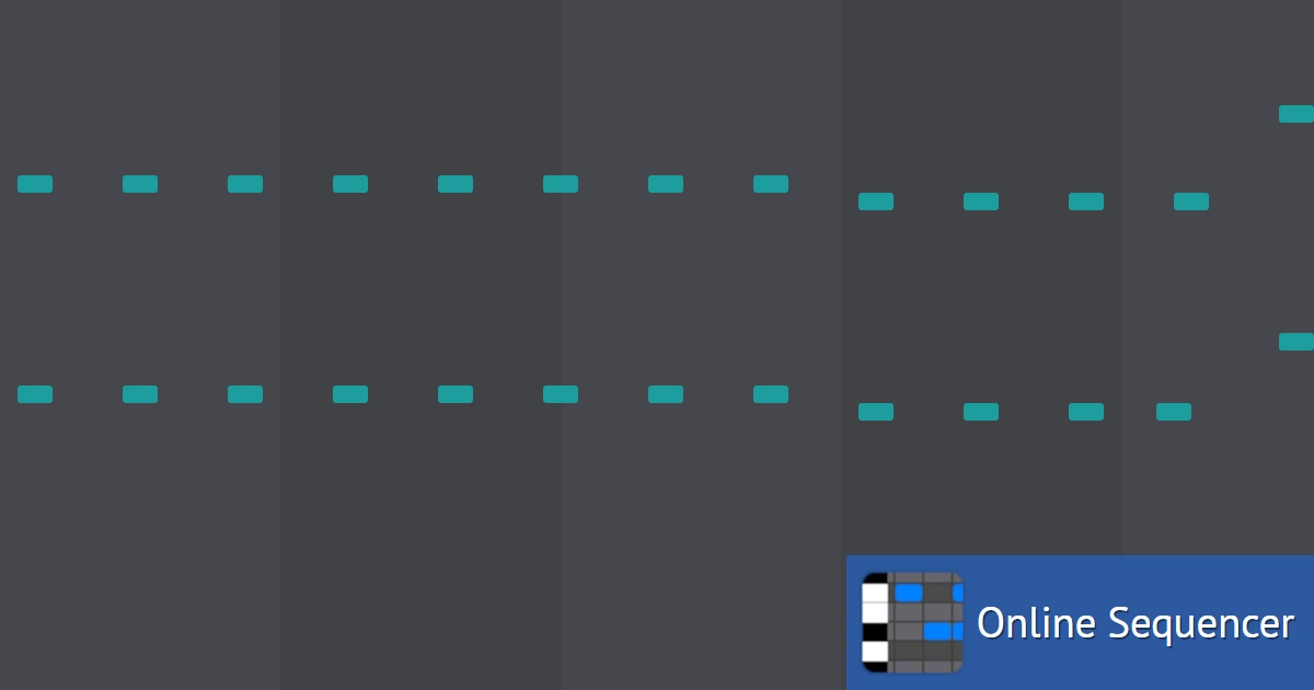 UnderTale - Memory - Online Sequencer