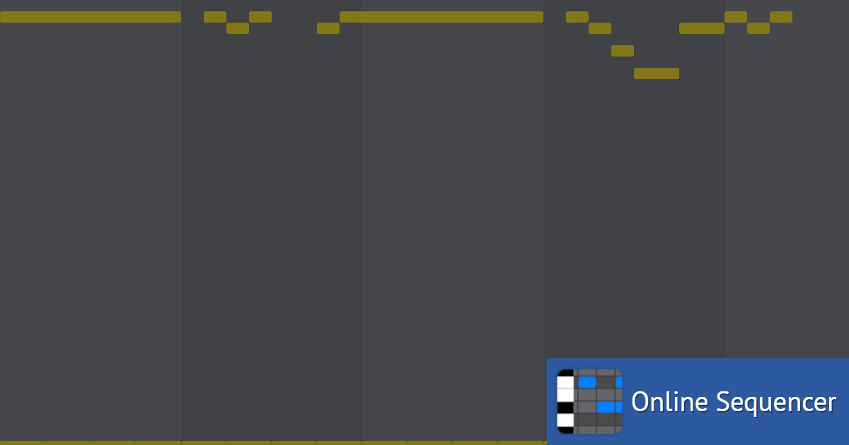 Freedom Leitmotif (Deltarune) - Online Sequencer