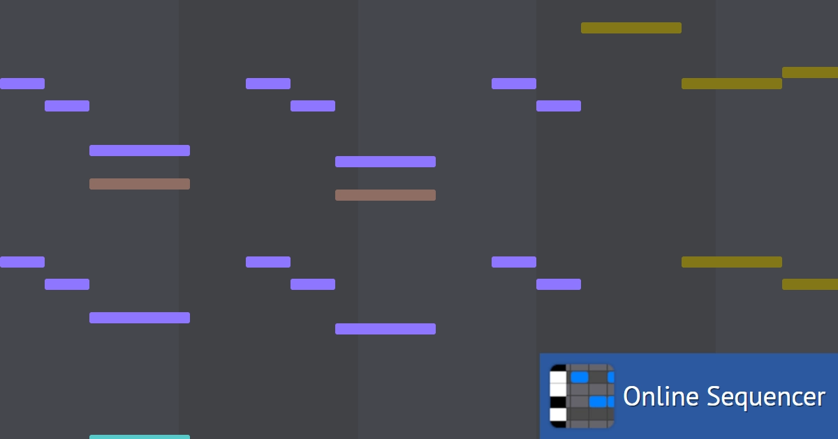 Snowstorm - Title music - Online Sequencer