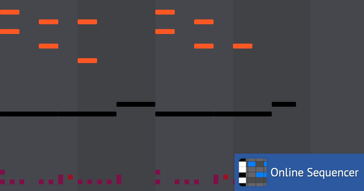 netsepend remake we not like u - Online Sequencer