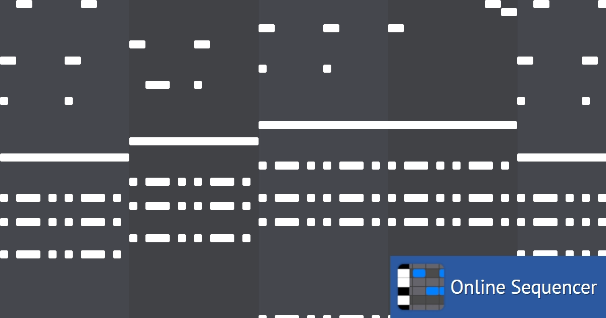 Synth Is Love, Synth Is Life (feat. @Thrizard) - Online Sequencer