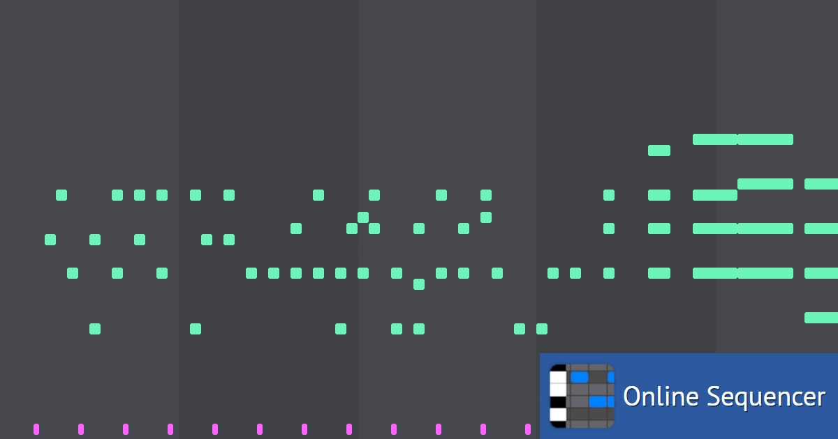 minor (sus) major (sus) climb - swing - Online Sequencer