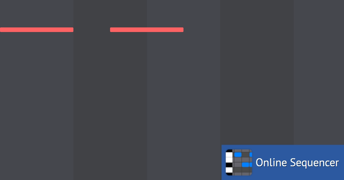 The GM chime we all know of - Online Sequencer