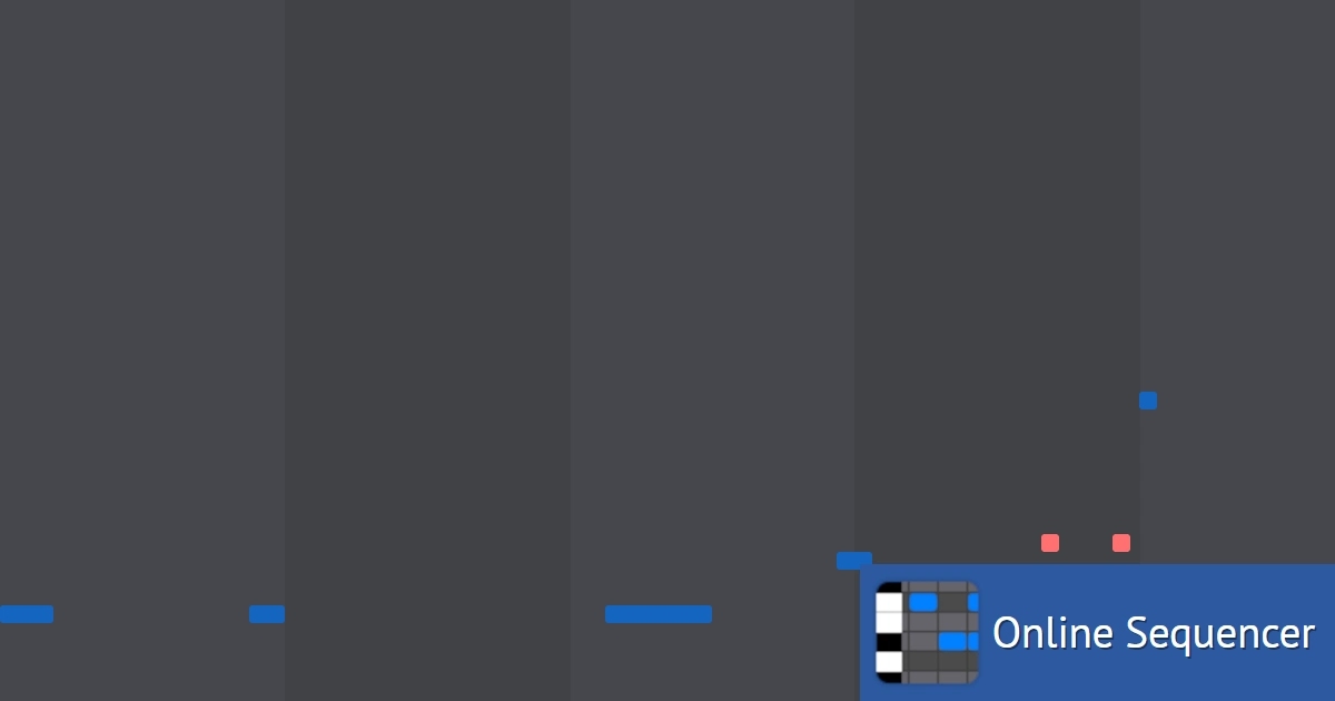 C418 - Stal piano - Online Sequencer