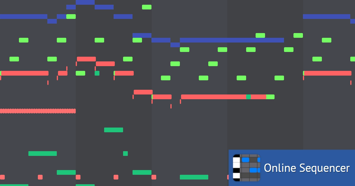 Game Over MX fnf (better vocals) - Online Sequencer