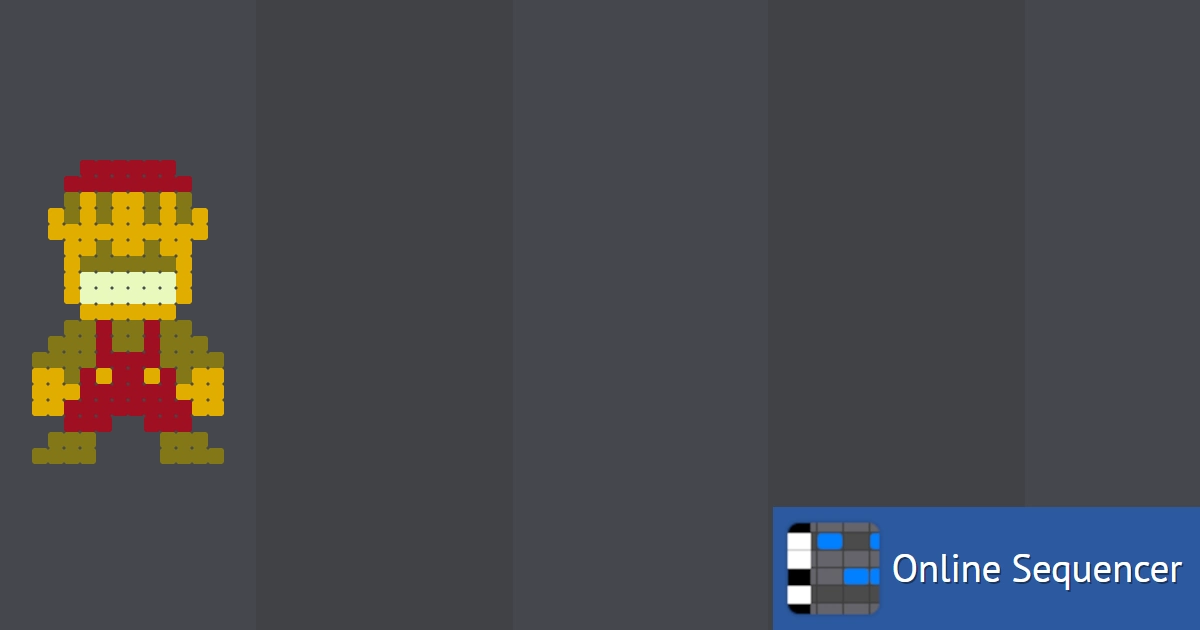 Mario with teeth - Online Sequencer