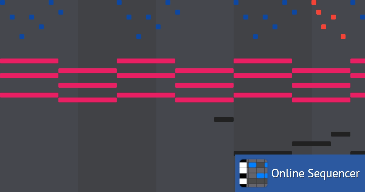 Level 1 Chao singing - Online Sequencer