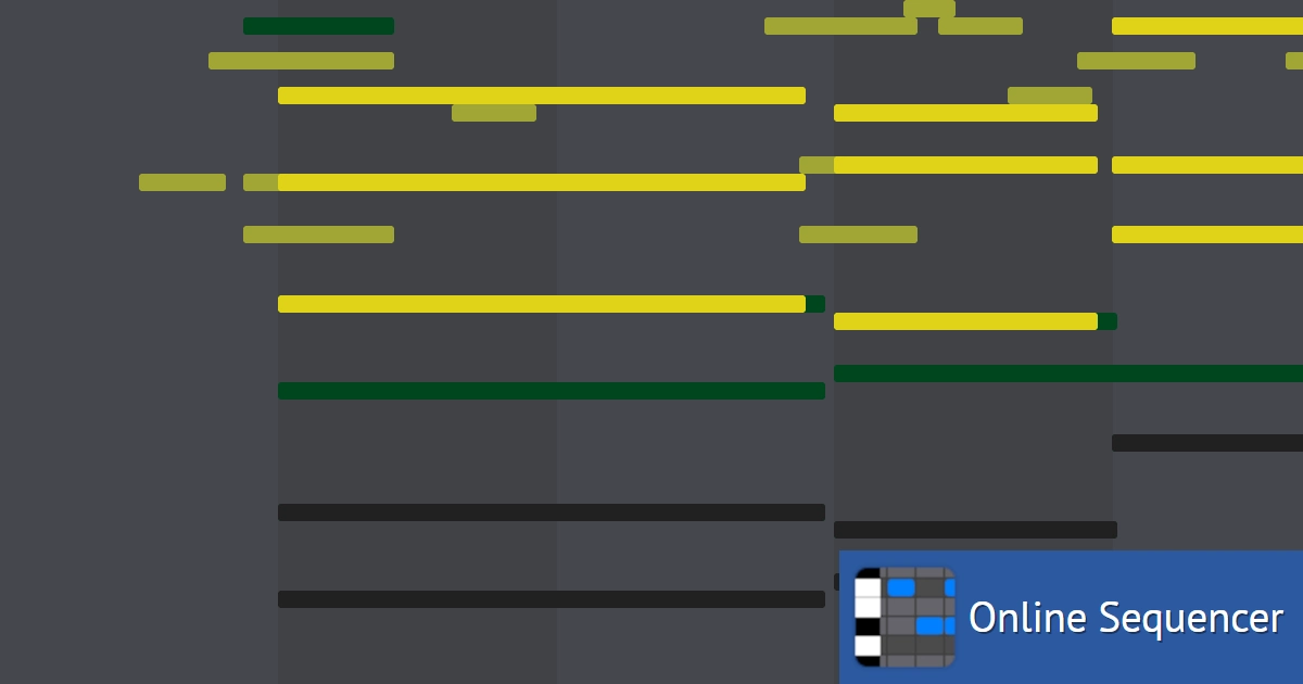 make debut guitar cov - Online Sequencer