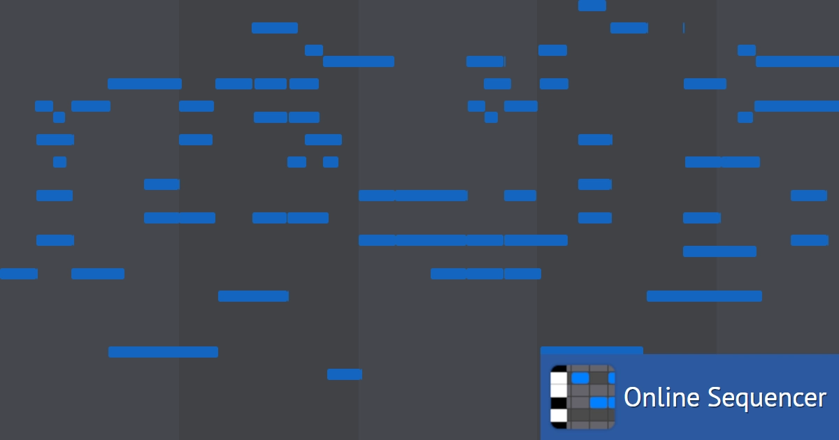 Deltarune Chapter 1 OST - My Castle Town by Toby Fox - Online Sequencer