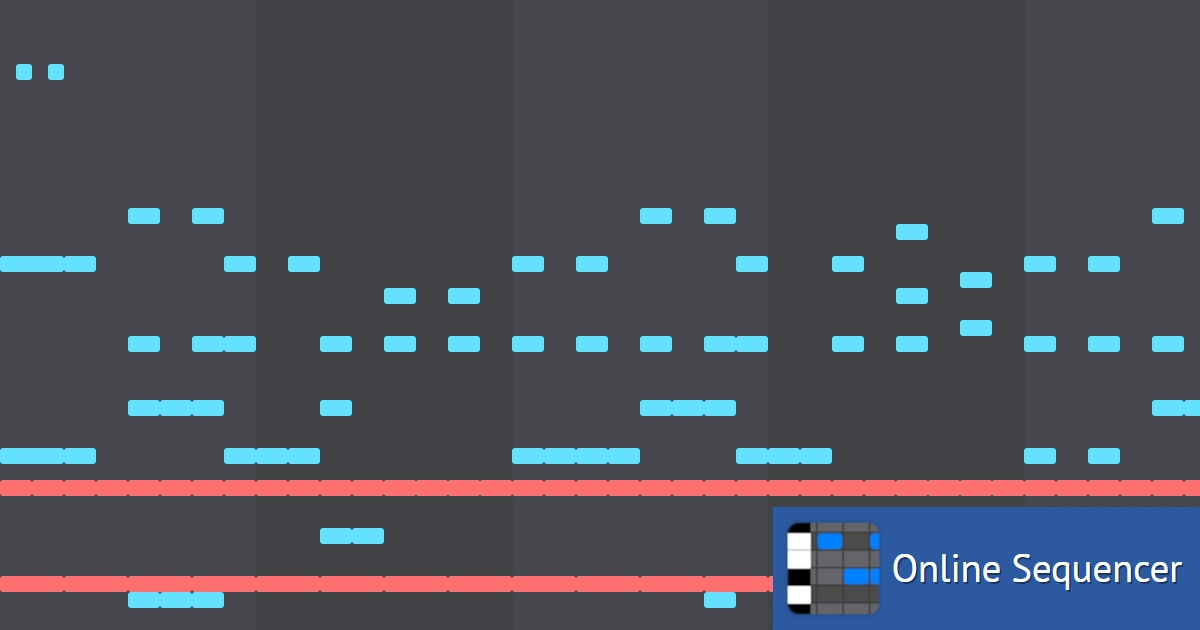 Electroman adventures Waterflame - Online Sequencer