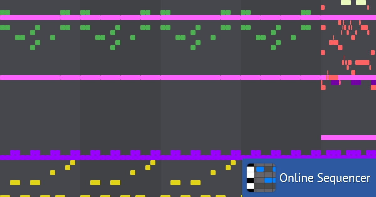 Sonic CD - Stardust Speedway Zone Bad Future V5 - Online Sequencer