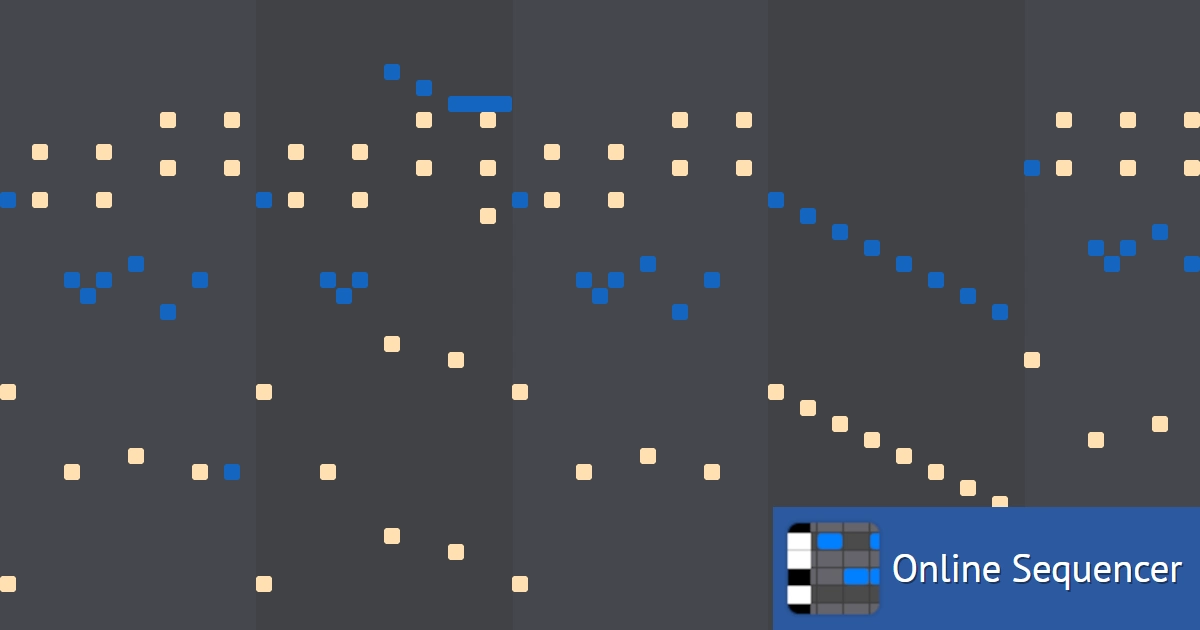 DSaF Dave Miller theme - Online Sequencer