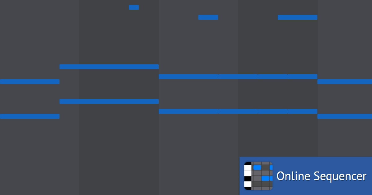 The Race - Tay K - Online Sequencer