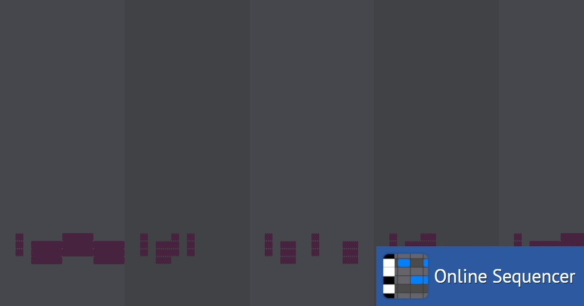 average breakcore drums be like: - Online Sequencer