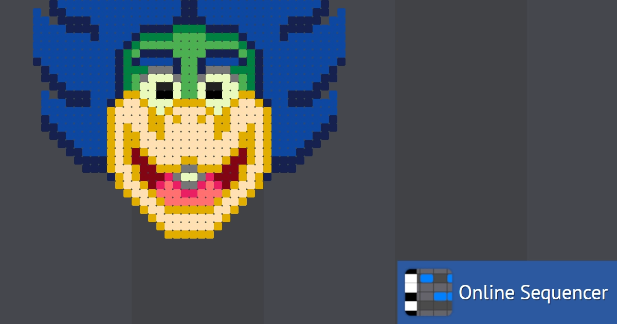 His face looks like a donkey. - Online Sequencer
