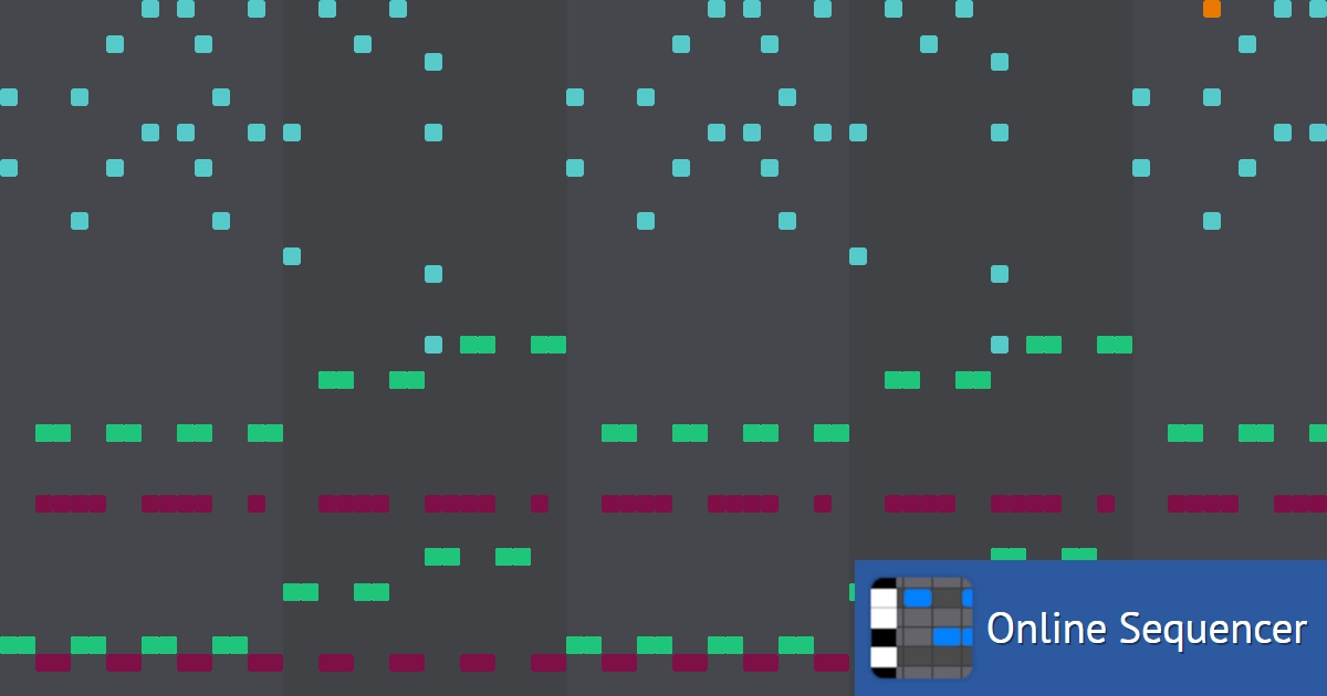 Apple iPhone Ringtone Remix (MEGAMIX) (Wip) - Online Sequencer
