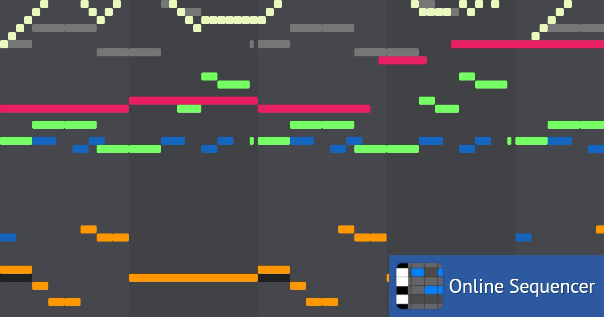 Vs. Mouse - Welcome (Old) Instrumental v1 - Online Sequencer