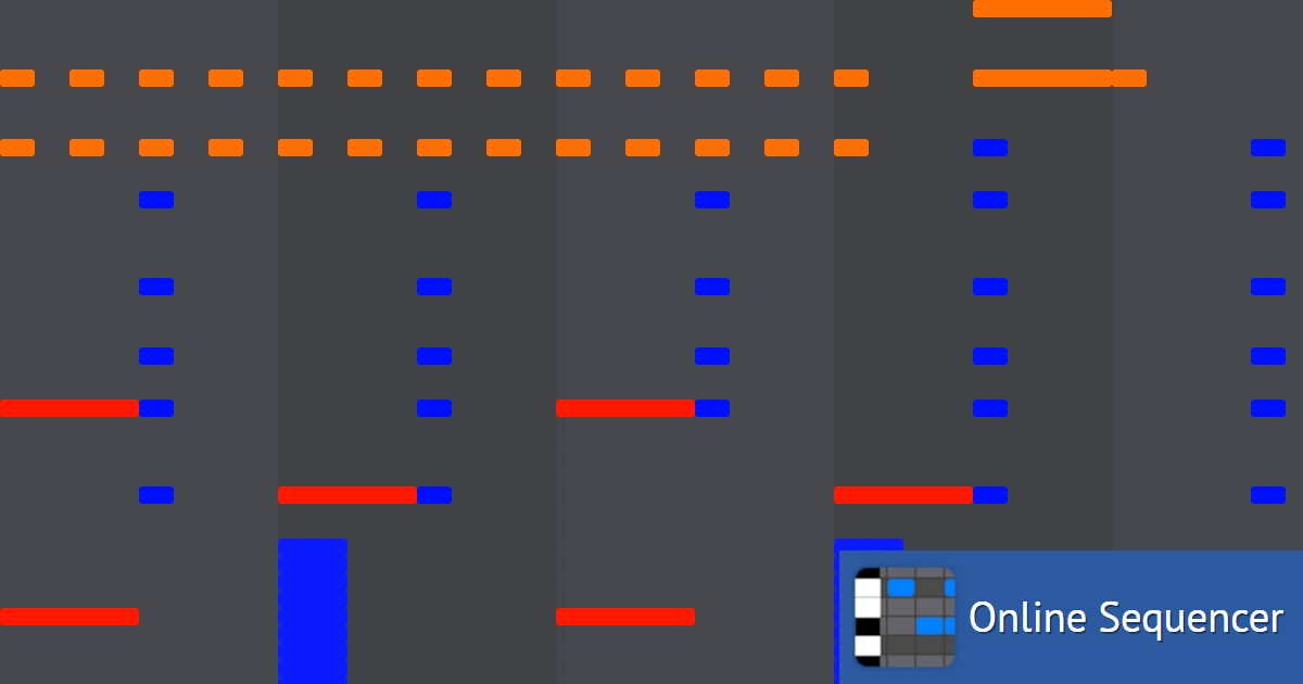 RUSH C# (Last bit) My attempt - Online Sequencer