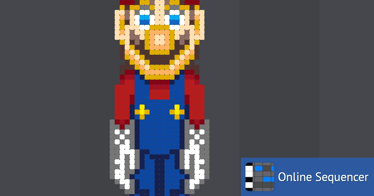 Super Mario Brothers - Online Sequencer