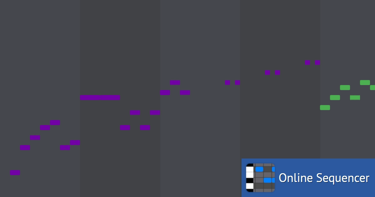 puɐlǝʇsɐM, ACTUAL part 1 - Online Sequencer