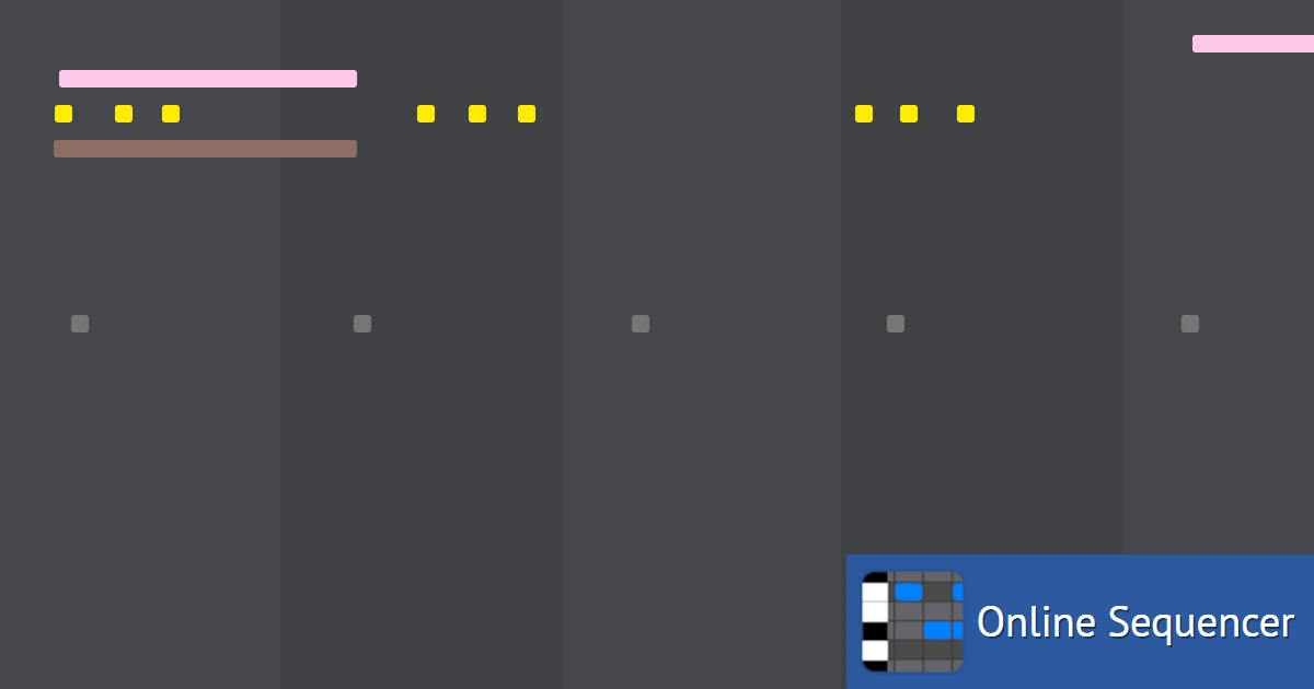 Deltarune Freedom Motif [Fixed] - Online Sequencer