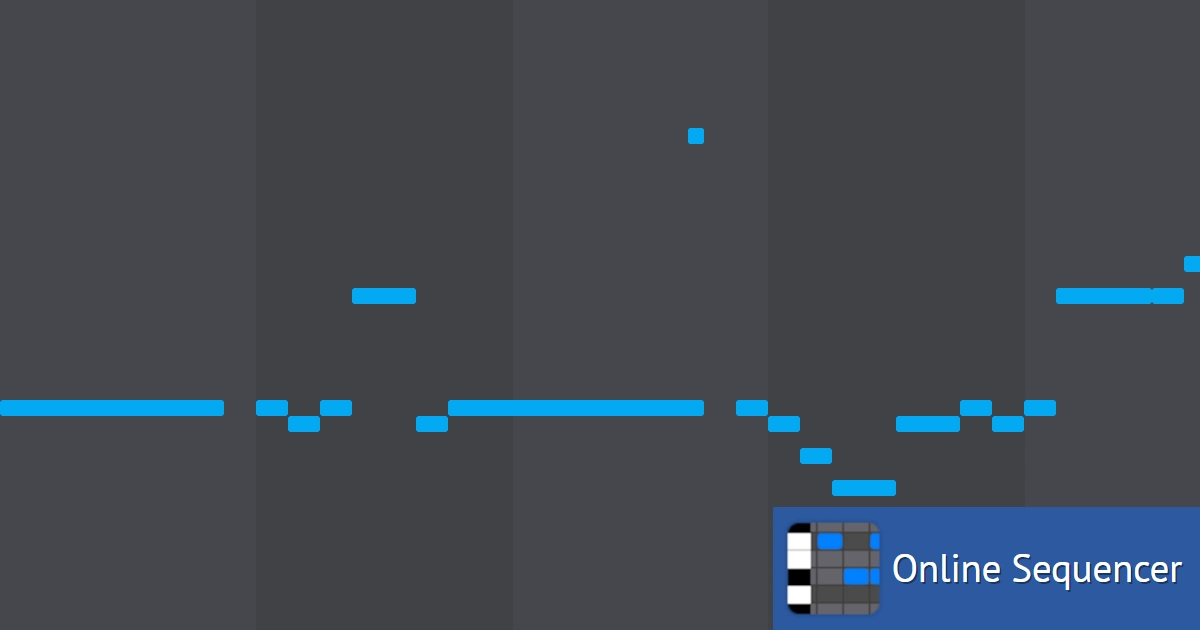 Deltarune Freedom Motif - Online Sequencer