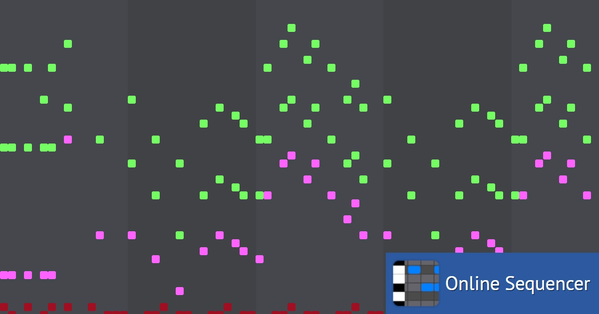 Super Mario Theme - Online Sequencer