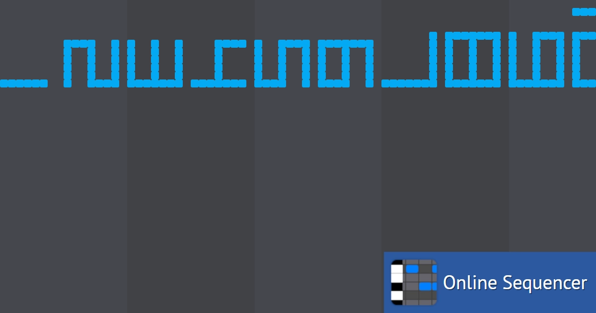 counting nut 2 - Online Sequencer