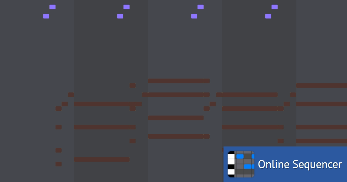 Variation on a Theme From The Karate Kid - Online Sequencer