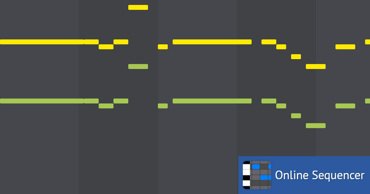 Deltarune Freedom Motif - Online Sequencer