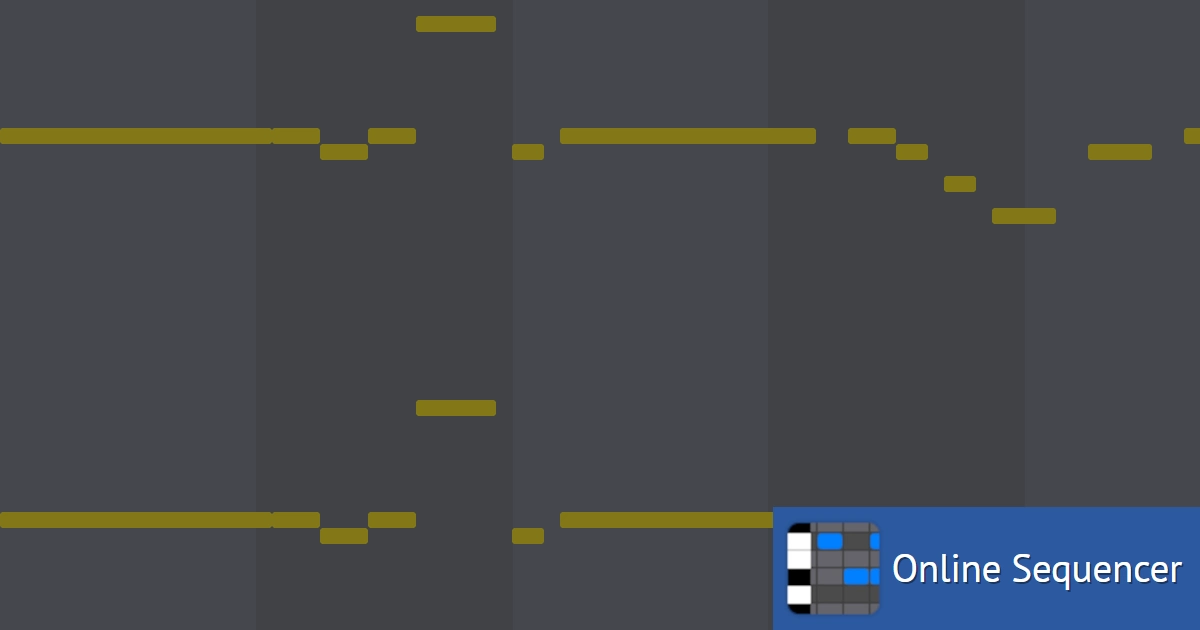 Deltarune Freedom Motif - Online Sequencer