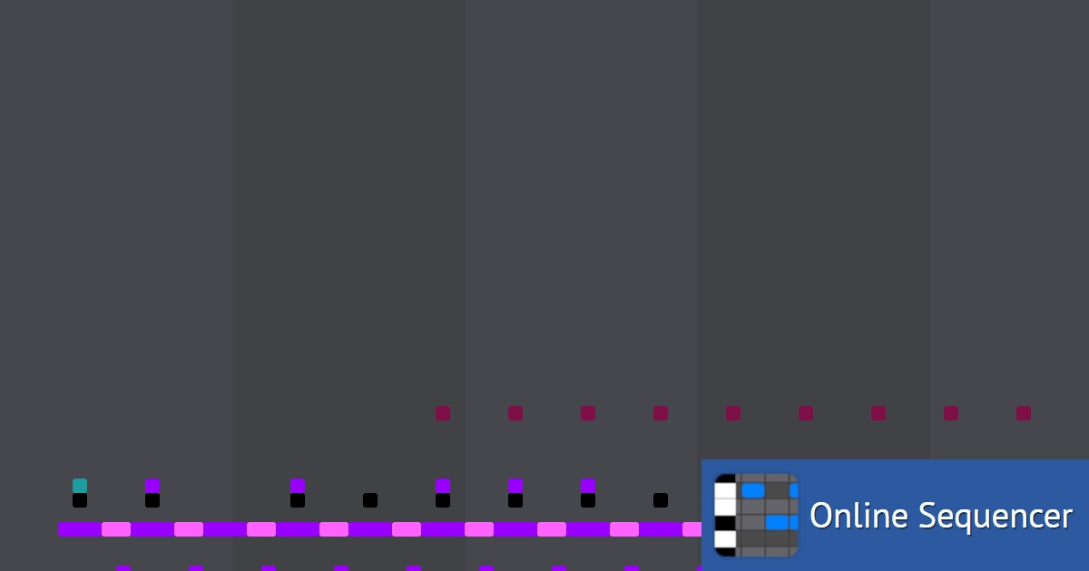 7MB magazine beat - Online Sequencer