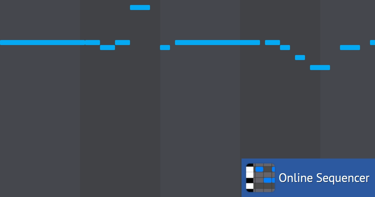 Deltarune Freedom Motif - Online Sequencer