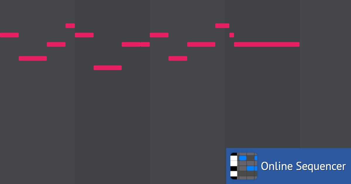 One Of The Girls / The Weeknd - Online Sequencer