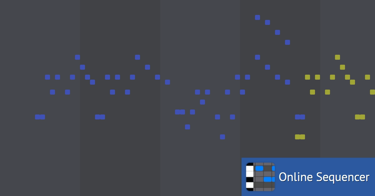 SANS TROLLGE OVER HEAVEN THEME V3!!! (Updated) - Online Sequencer