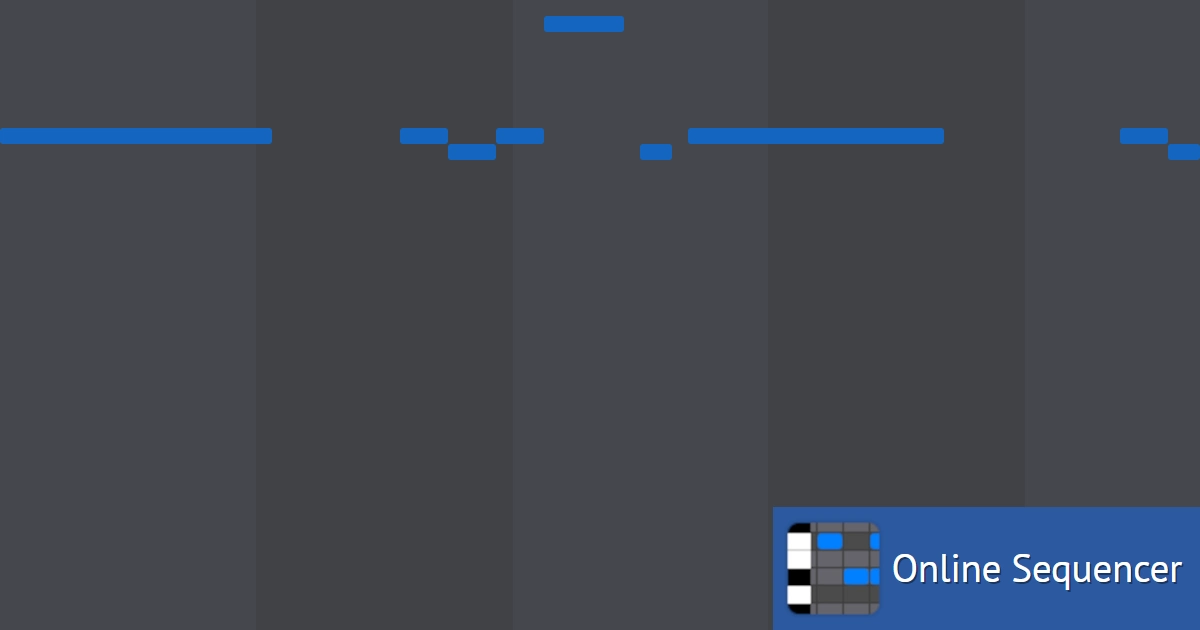 Deltarune Freedom Motif - Online Sequencer