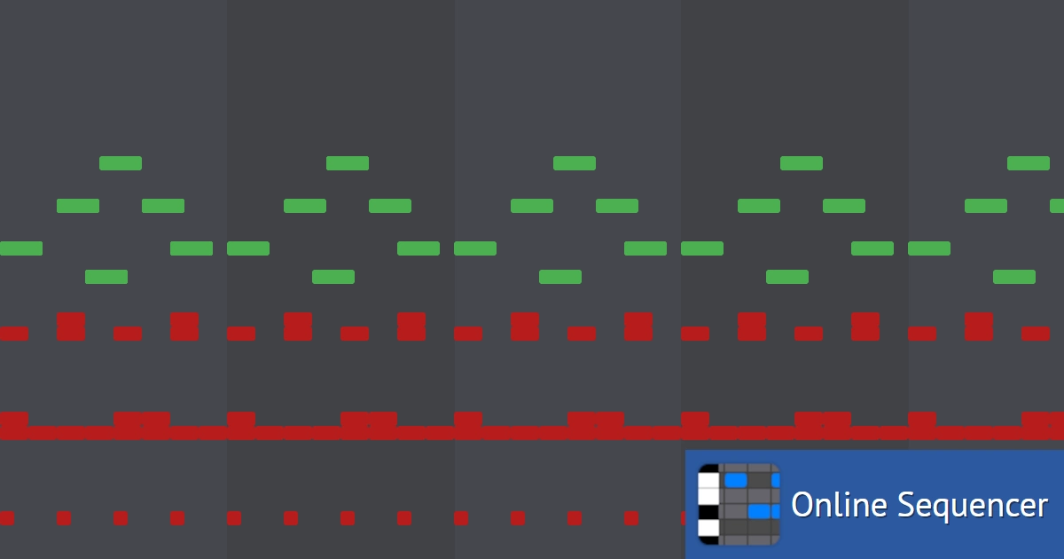 Rock riff - Online Sequencer