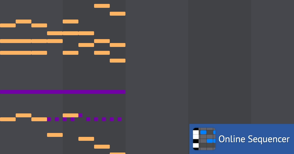 brass song thingy for fun - Online Sequencer